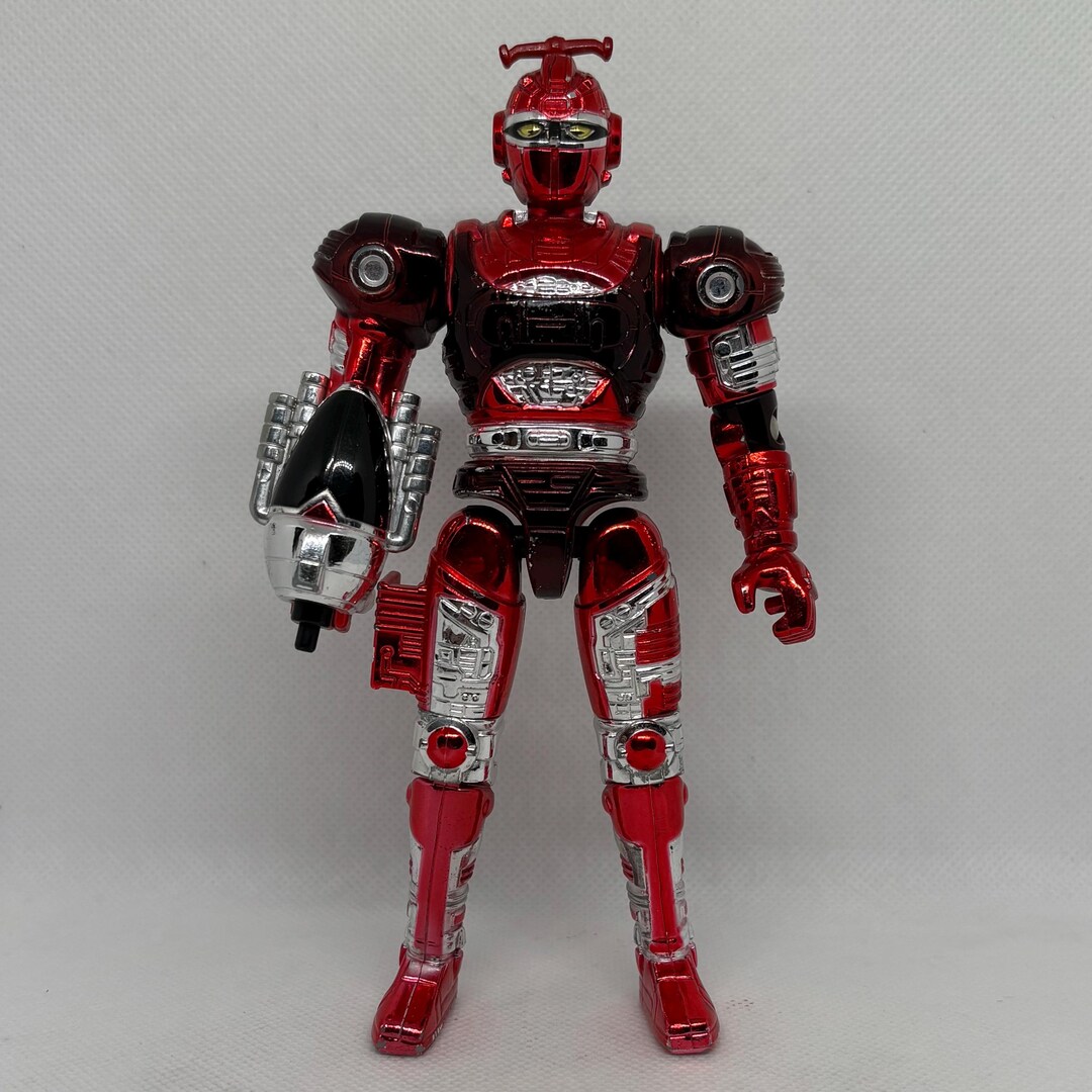 Bandai Beetleborgs Vintage Red Metallic Striker Action Figure - Etsy