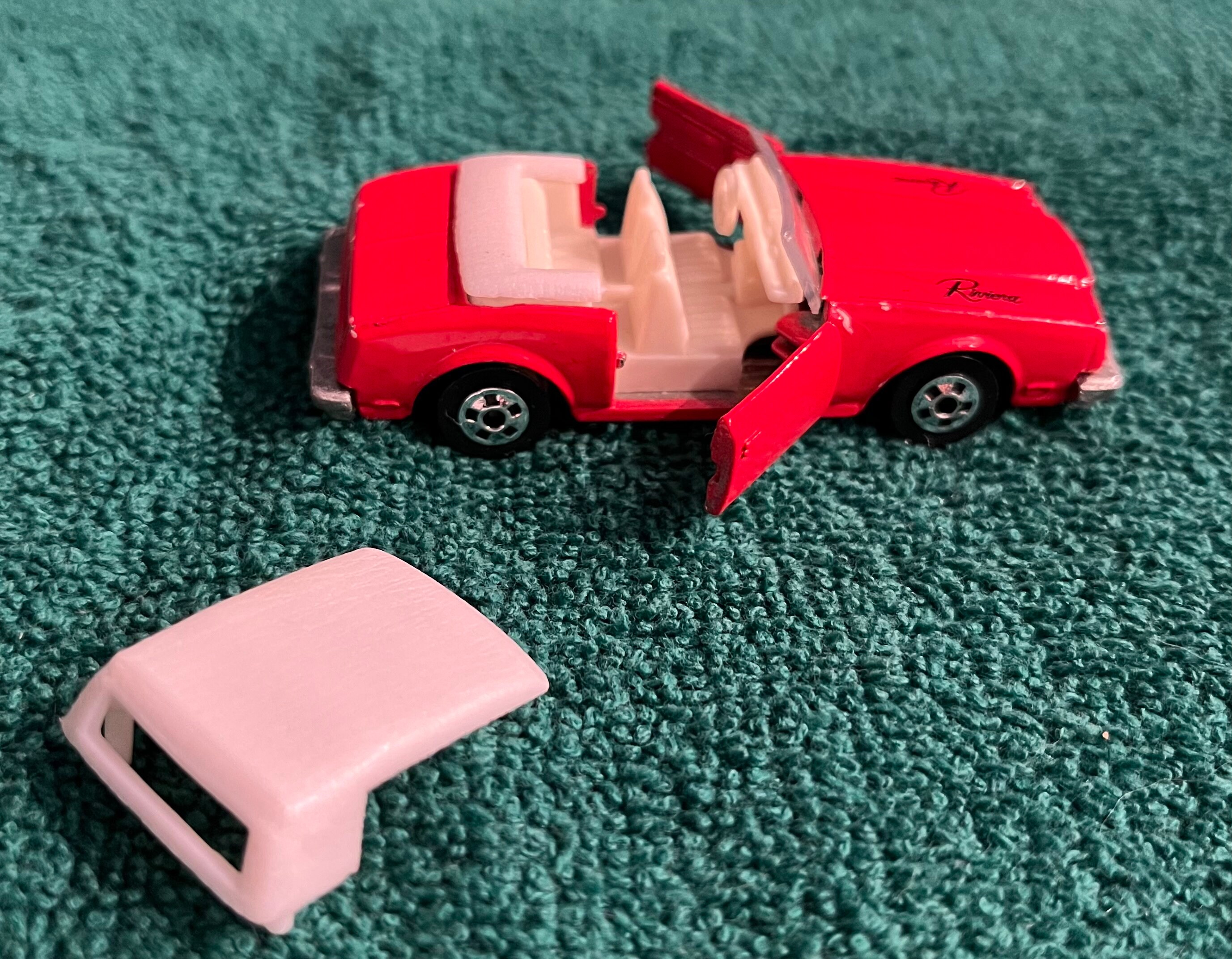 Buick Riviera 1/64 Diecast Convertible by JRL Road Champs - Etsy