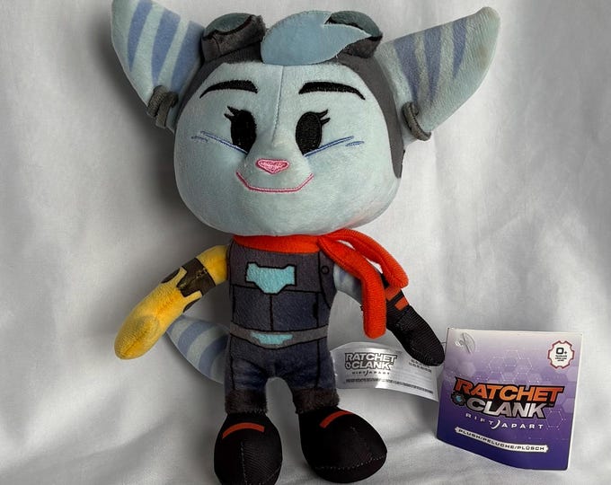 Ratchet and Clank: Rift Apart Rivet 7 1/2-inch Playstation Video Game ...