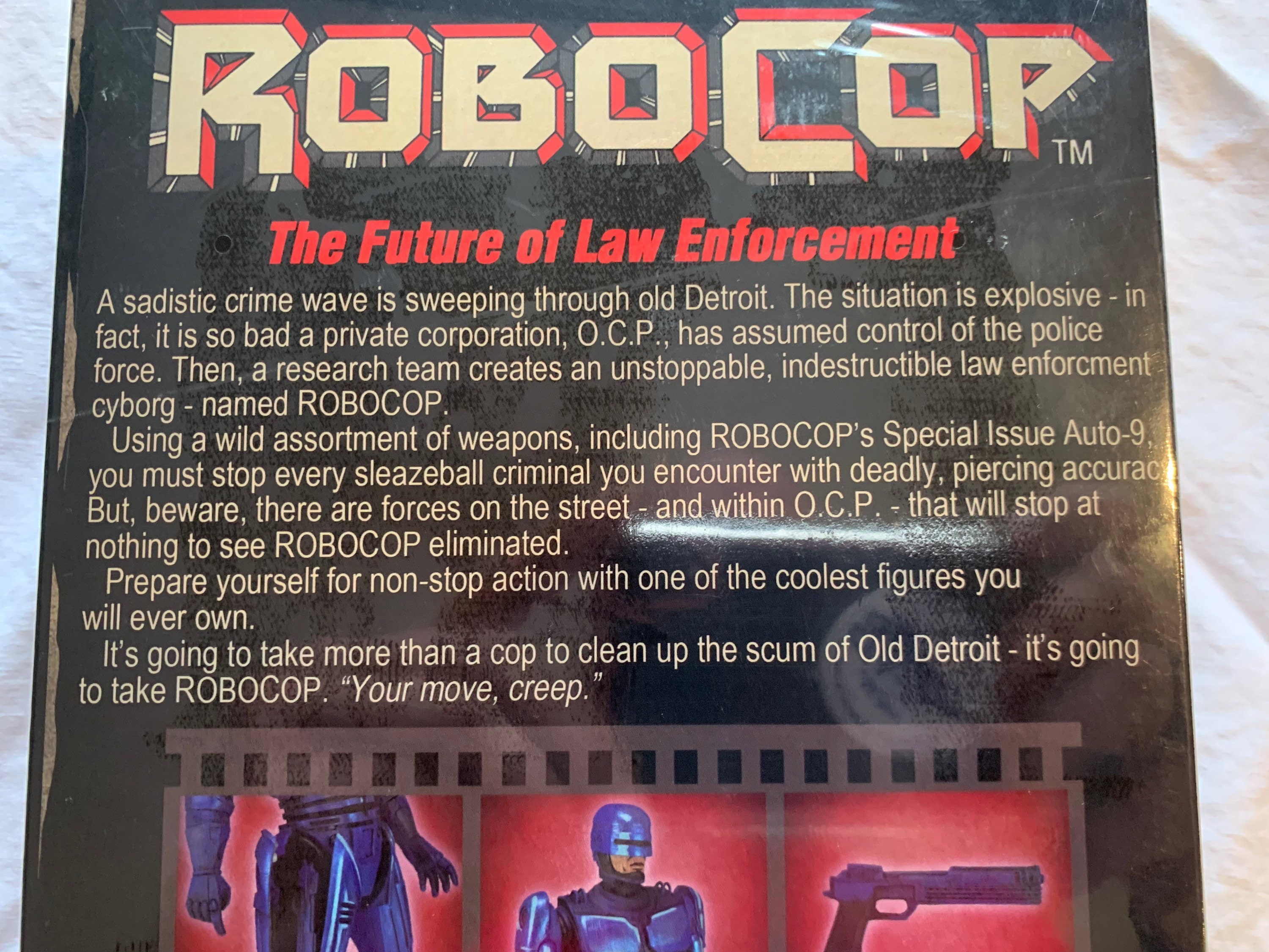 ROBOCOP Classic NES Video Game Appearance Reel Toys NECA Sealed 8-bit ...