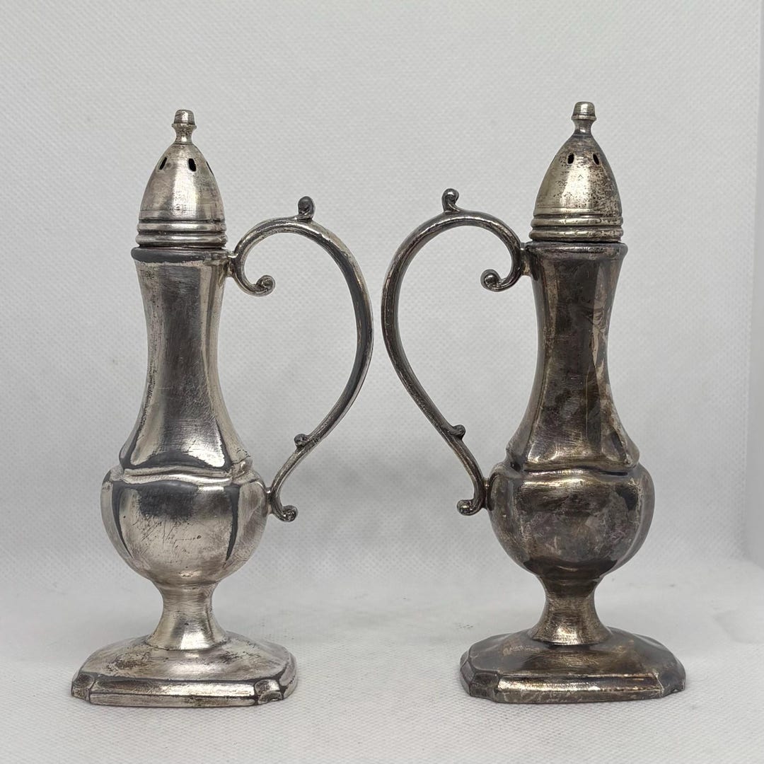 Benedict Proctor (BP 24) Vintage Silver Plated Salt and Pepper Shakers ...