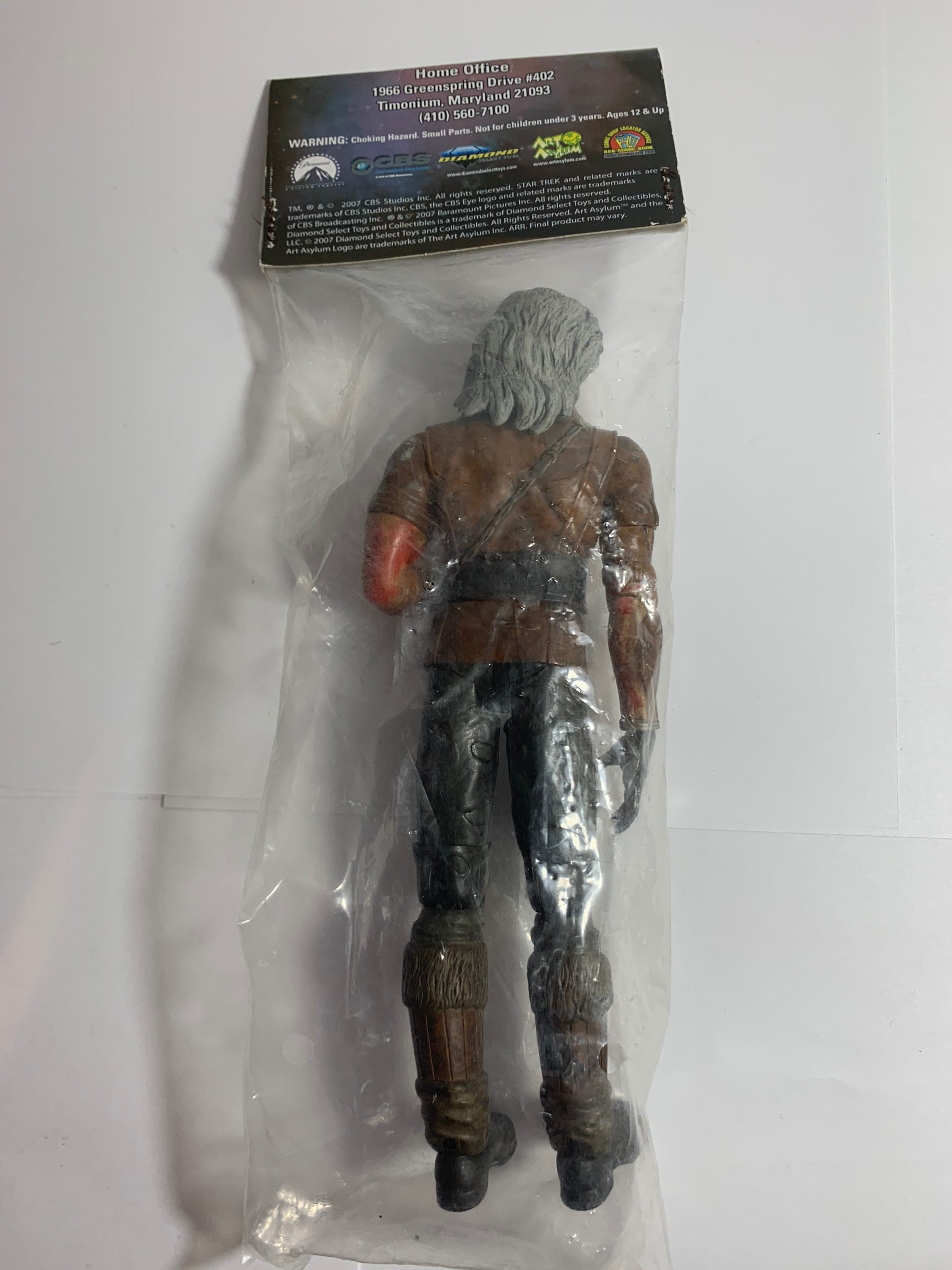 Star Trek the Wrath of Khan 2007 SDCC Exclusive “genesis” Khan Action ...
