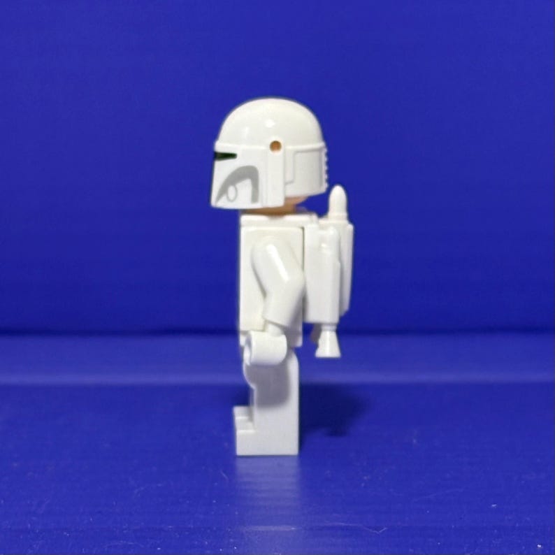 LEGO Star Wars Prototype Boba Fett Minifigure (sw0631) – White Armor ...
