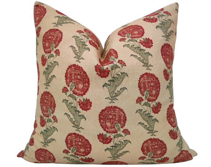 Michael S Smith Jasper Indian Flower, Decorative High End Pillow Covers ...