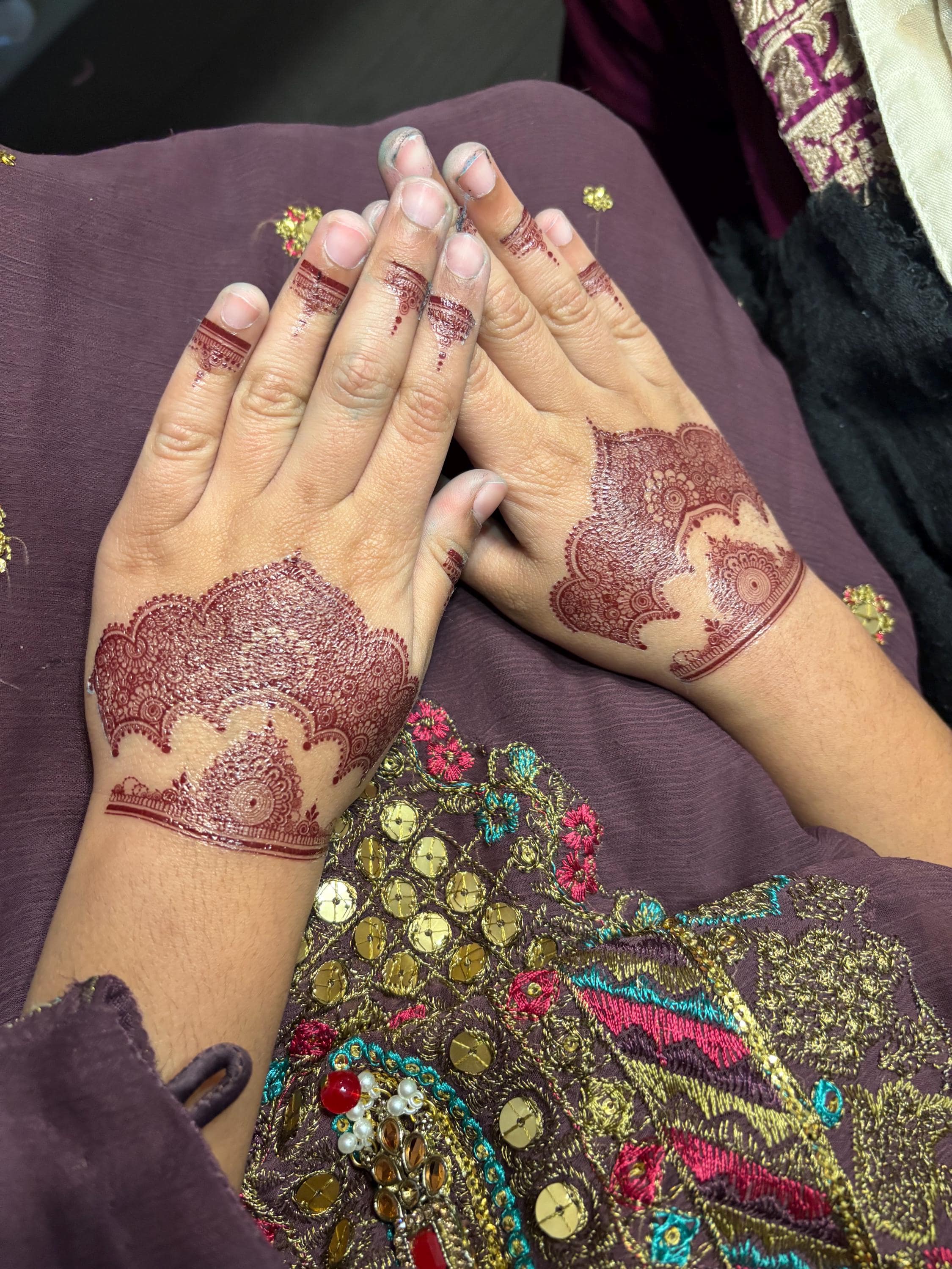 Henna Tattoo Stickers – Easy & Mess-free Temporary Mehndi Designs - Etsy