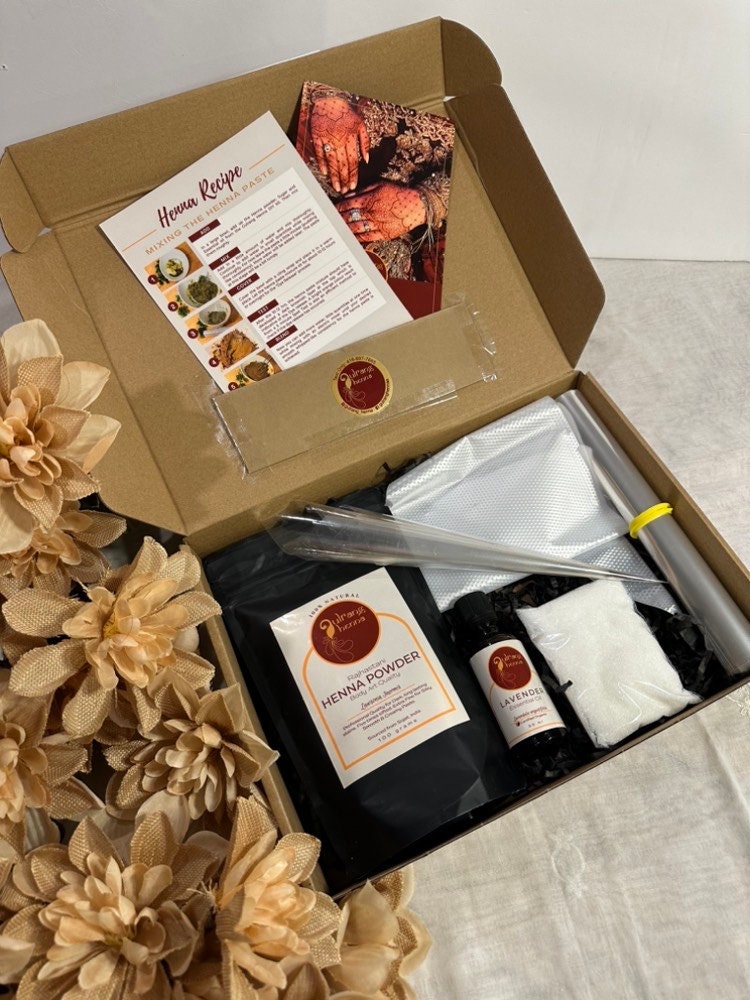 Professional Henna DIY Kit-mehndi DIY Kit-make Your Own Henna Paste ...