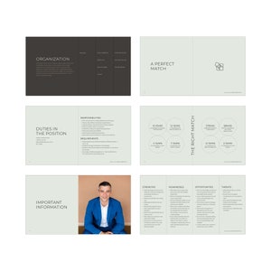 Job Interview Presentation Canva Template Powerpoint Template 8 - Etsy