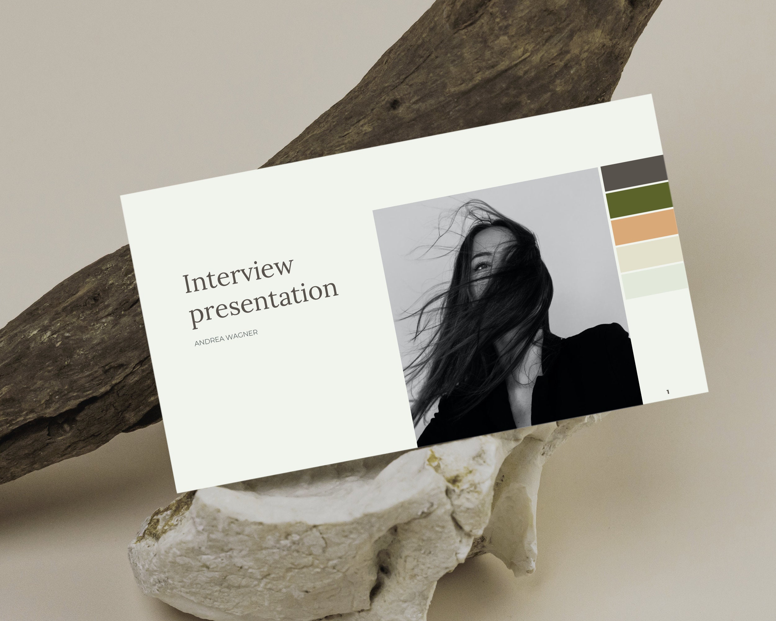 Job Interview Presentation Powerpoint Template - Etsy