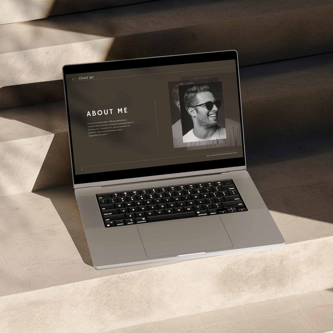 Job Interview Presentation Canva Template Powerpoint Template 10 - Etsy