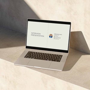 Job Interview Presentation Canva Template Powerpoint Template 8 - Etsy