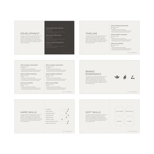 Job Interview Presentation Canva Template Powerpoint Template 8 - Etsy