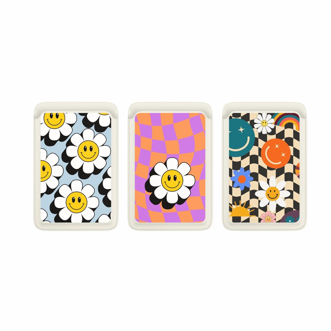 Laughter Magsafe Wallet, Magnetic Smiley Wallet Compatible With iPhone ...