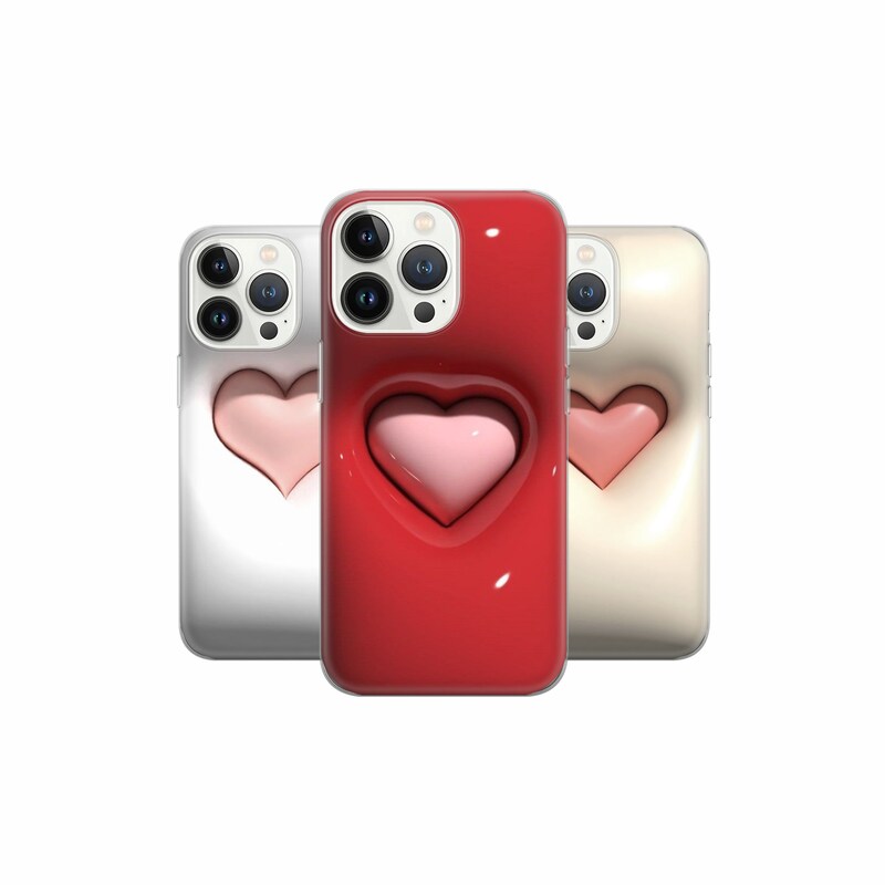 Heart Phone Case - Etsy