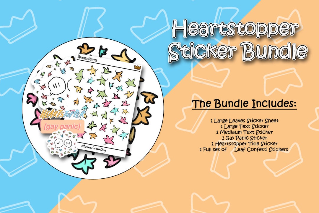 Heart Stopper - Bundle Pack Sticker Sheets - 6 Items per Pack - - Etsy