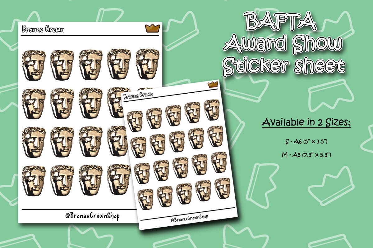 Award Season Bundle Pack Sticker Sheets 5 Sheets per Pack - Etsy