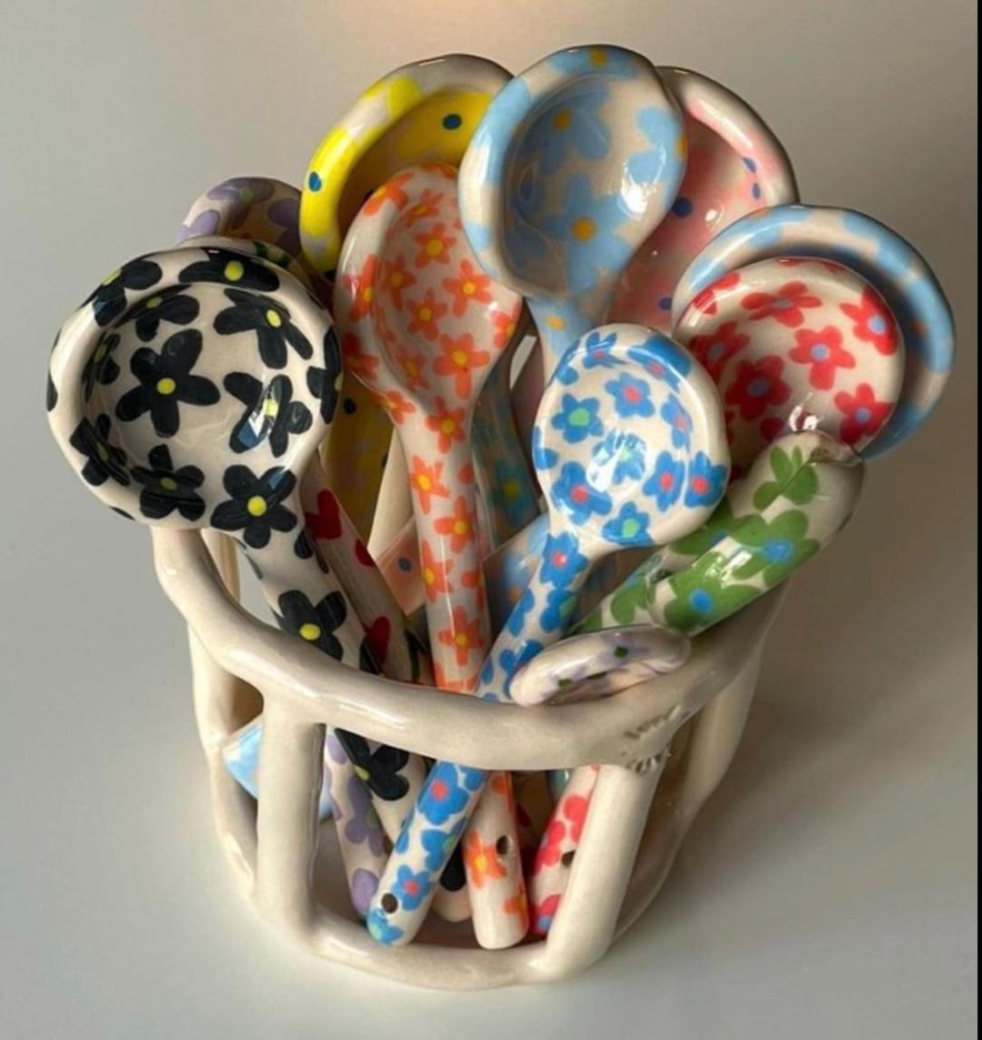 Handmade Ceramic Spoons - Etsy