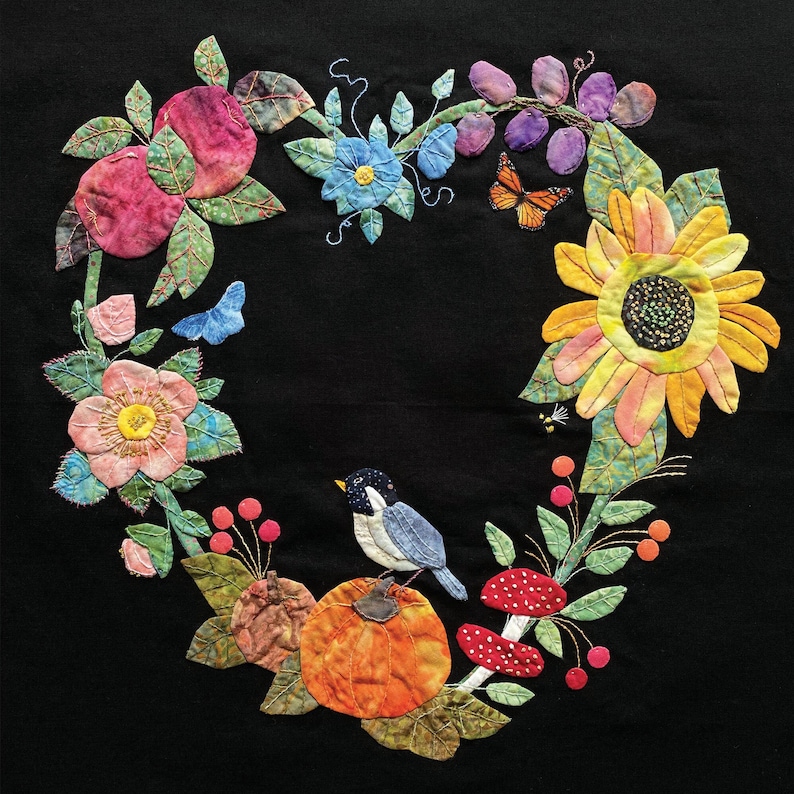 Autumn PDF Appliqué Pattern - Etsy