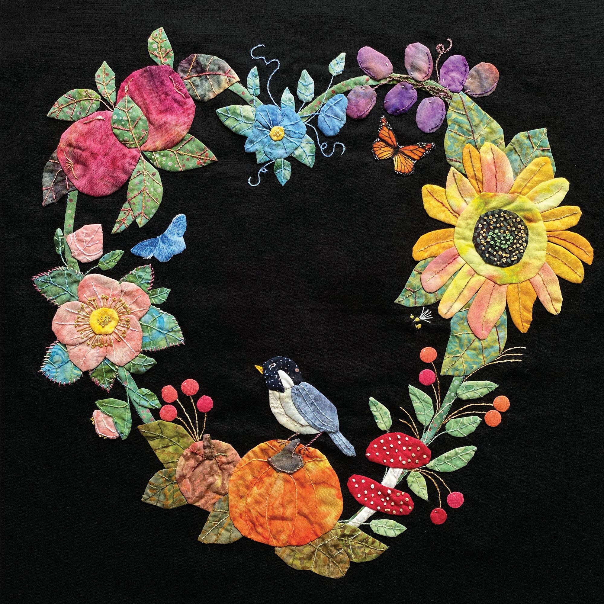 Autumn PDF Appliqué Pattern - Etsy