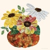Garden Party PDF Appliqué Complete Quilt Pattern - Etsy