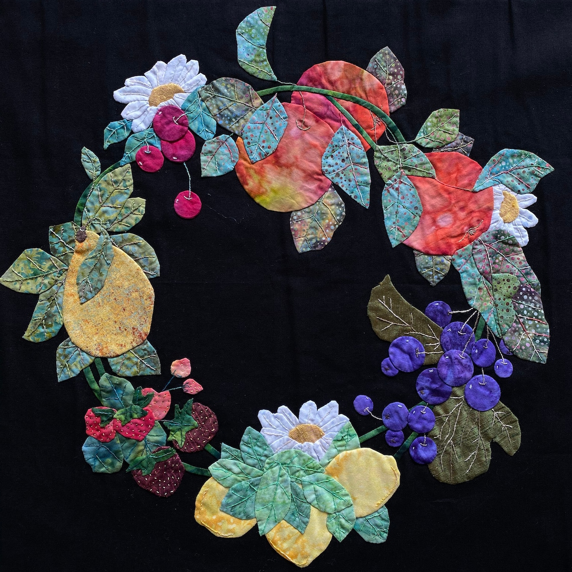 Fruit Medley PDF Appliqué Pattern - Etsy