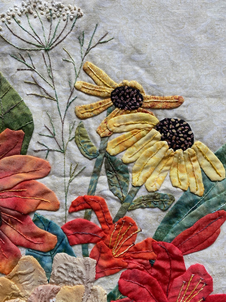 Kitchen Bouquet PDF Appliqué Pattern - Etsy