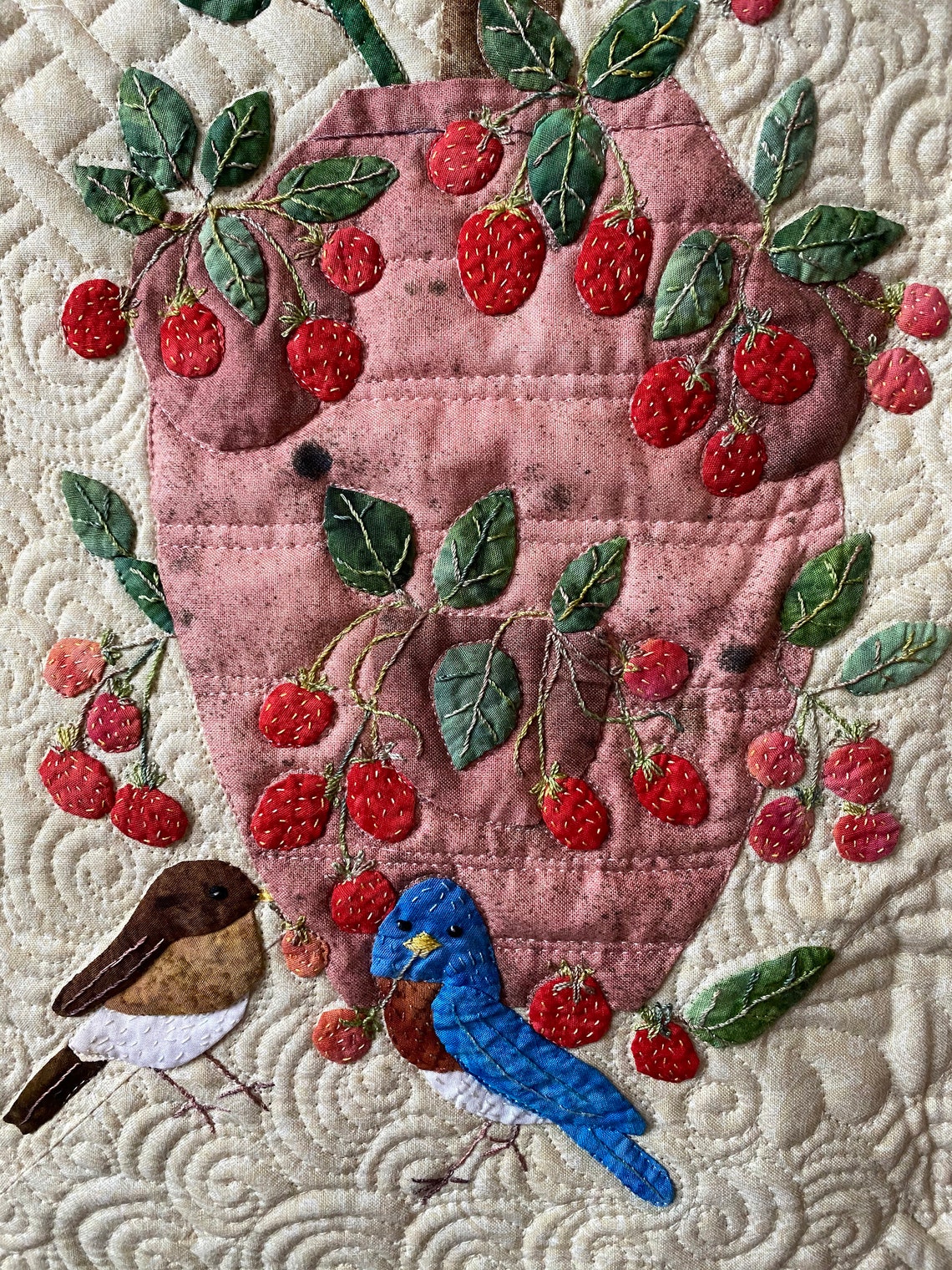 Garden Party PDF Appliqué Complete Quilt Pattern - Etsy