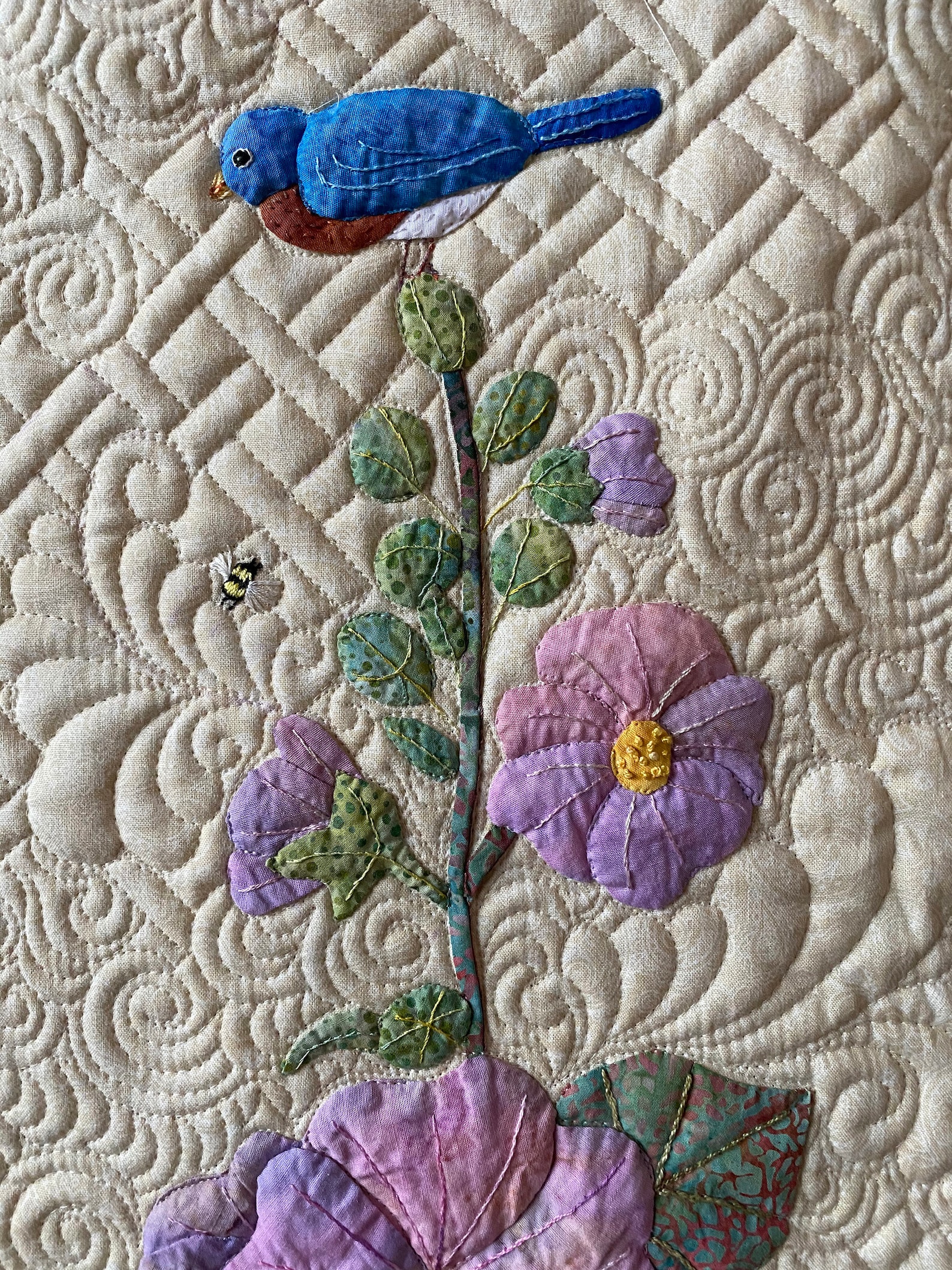 Garden Party PDF Appliqué Complete Quilt Pattern - Etsy
