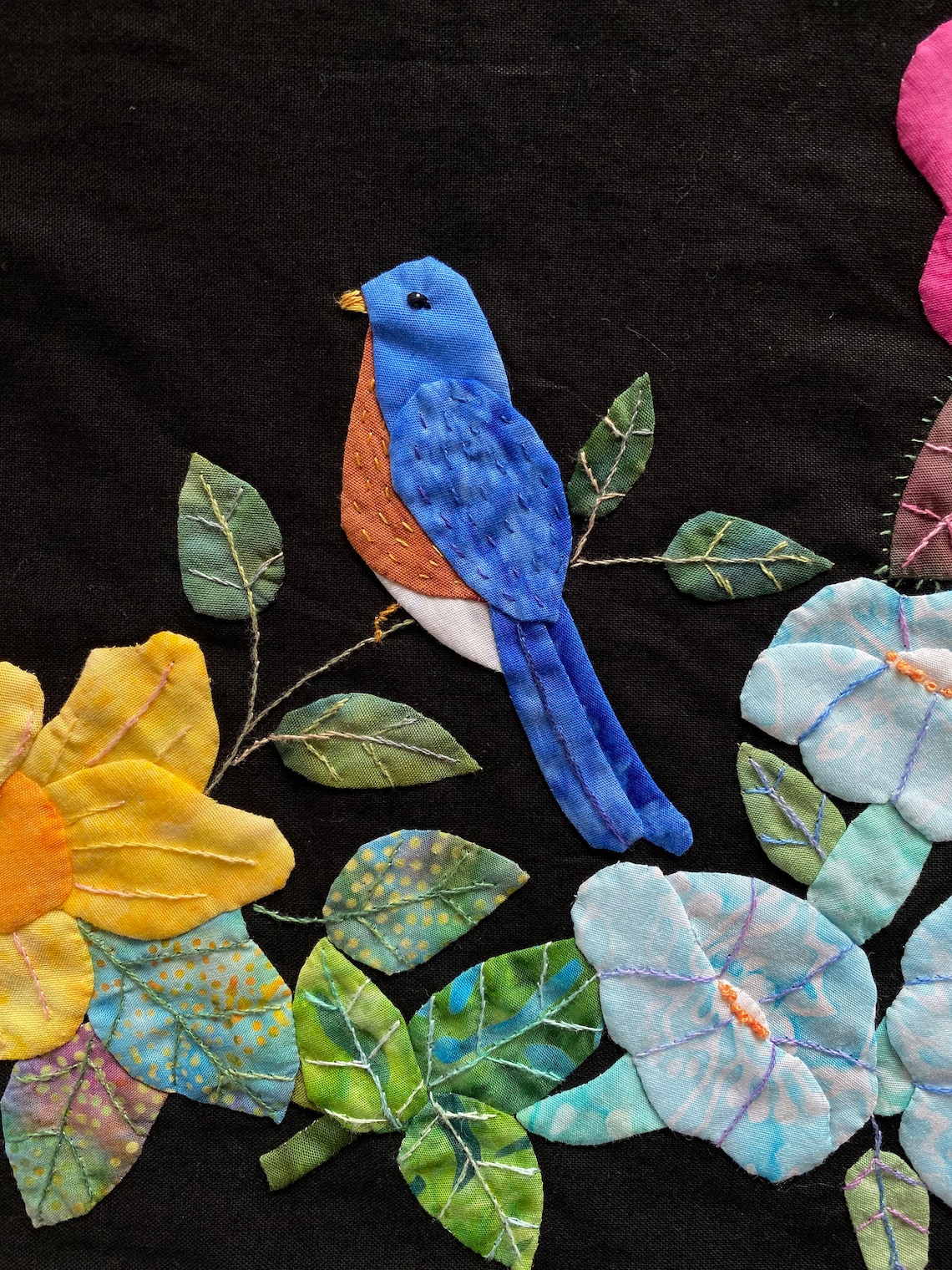 Spring PDF Appliqué Pattern - Etsy