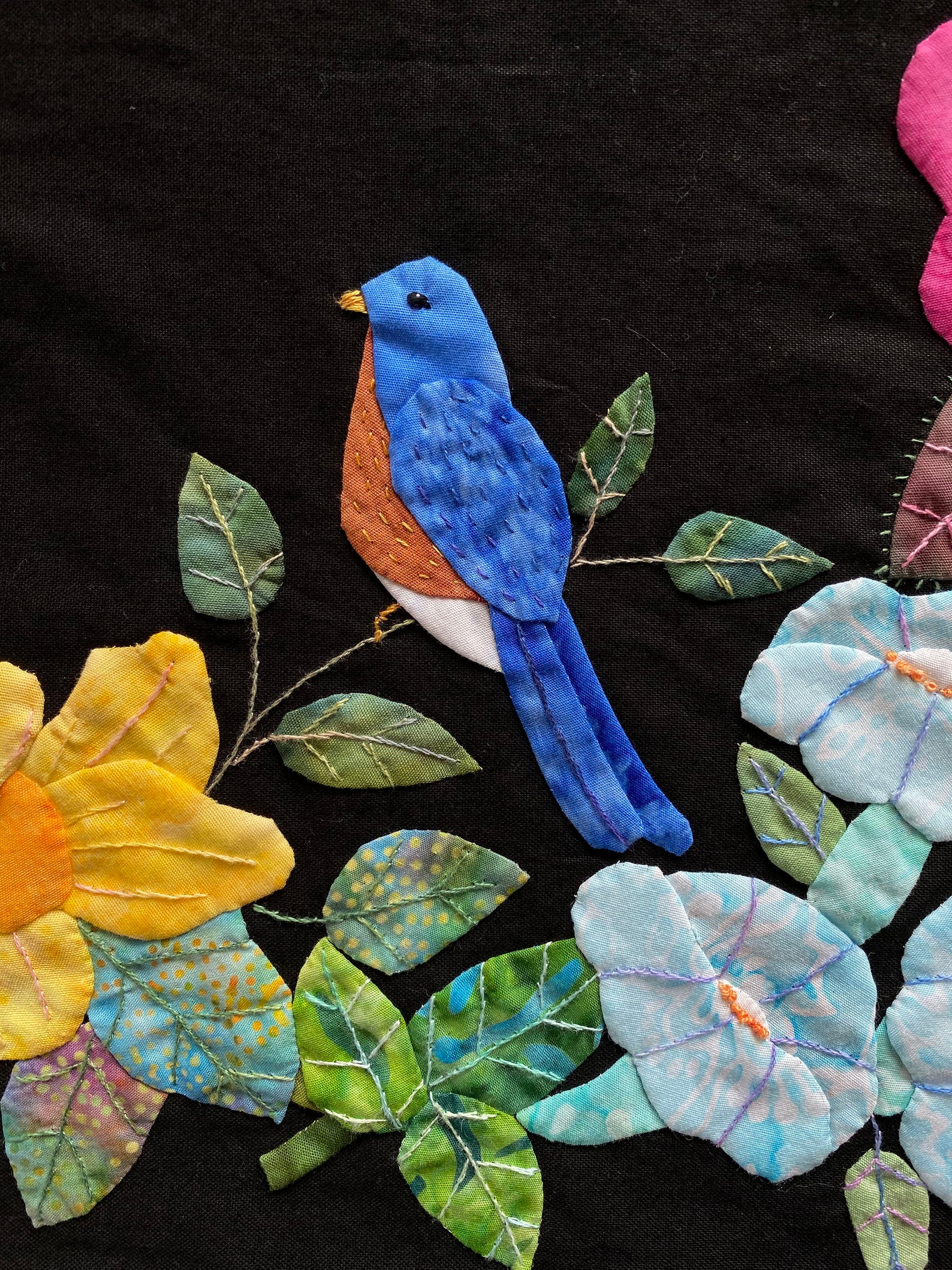 Spring PDF Appliqué Pattern - Etsy