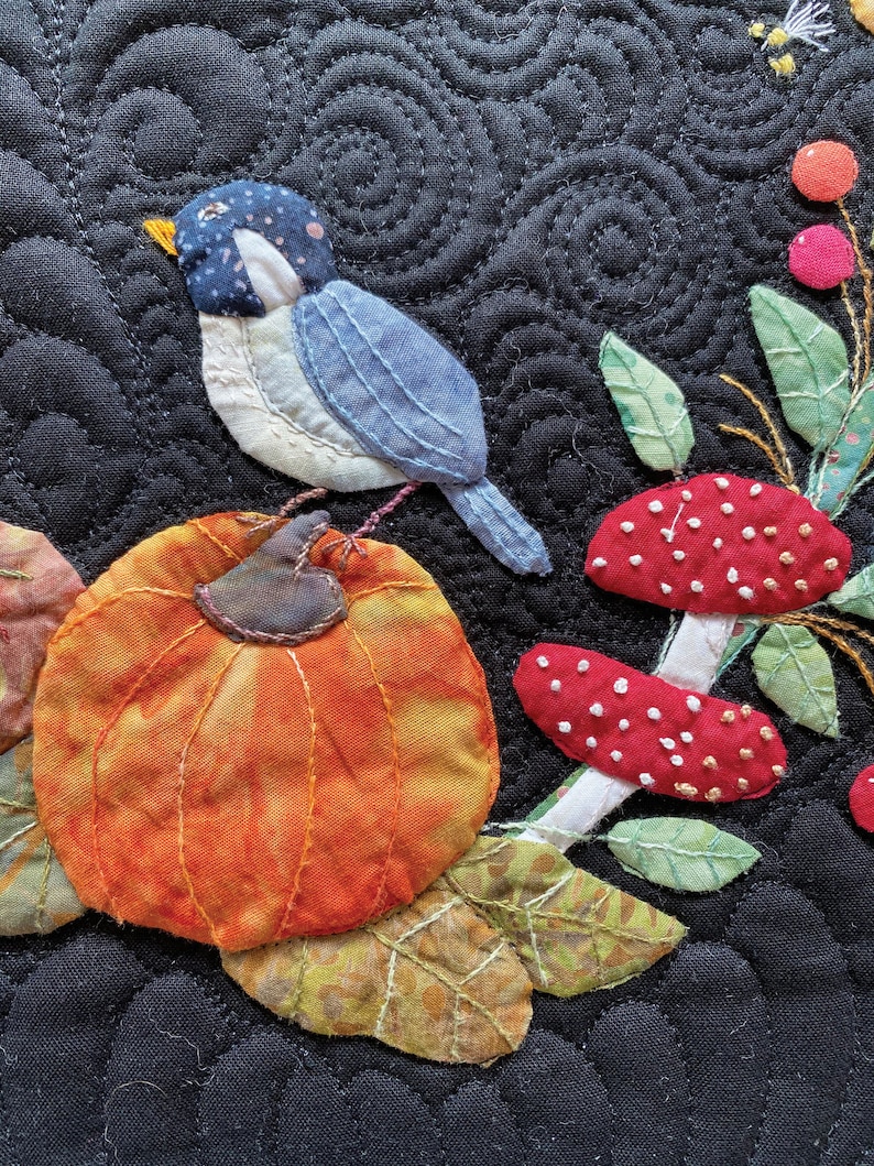 Autumn PDF Appliqué Pattern - Etsy
