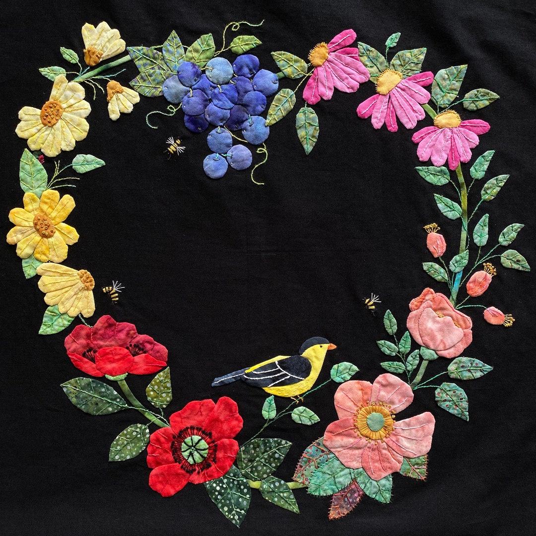 Summer PDF Appliqué Pattern - Etsy