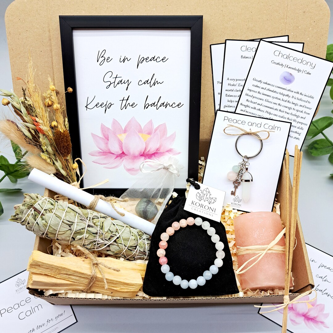 PEACE and CALMING Crystals Set, Calming Kit, Crystal for Peace and ...