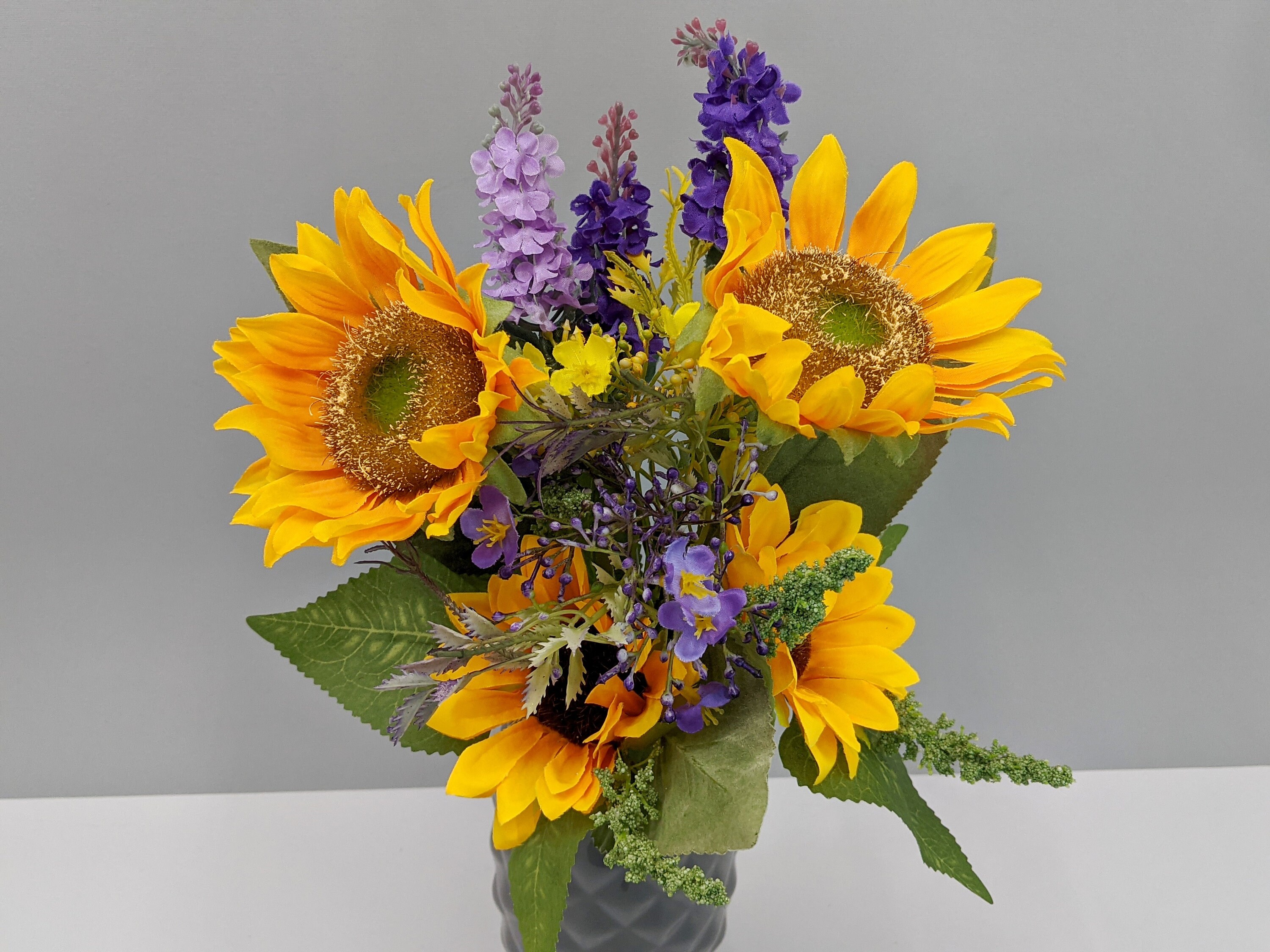 Sunflower Bouquet In A Vase