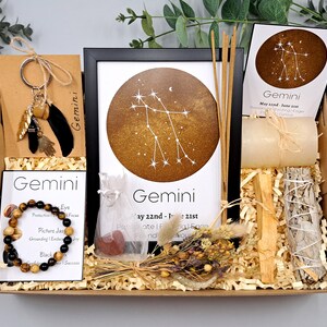 Gemini Gift Box Gemini Crystal Gift Gemini Birthday Box - Etsy
