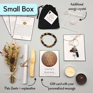 GEMINI Gift Box, Gemini Crystal Gift, Gemini Birthday Box, Gemini ...