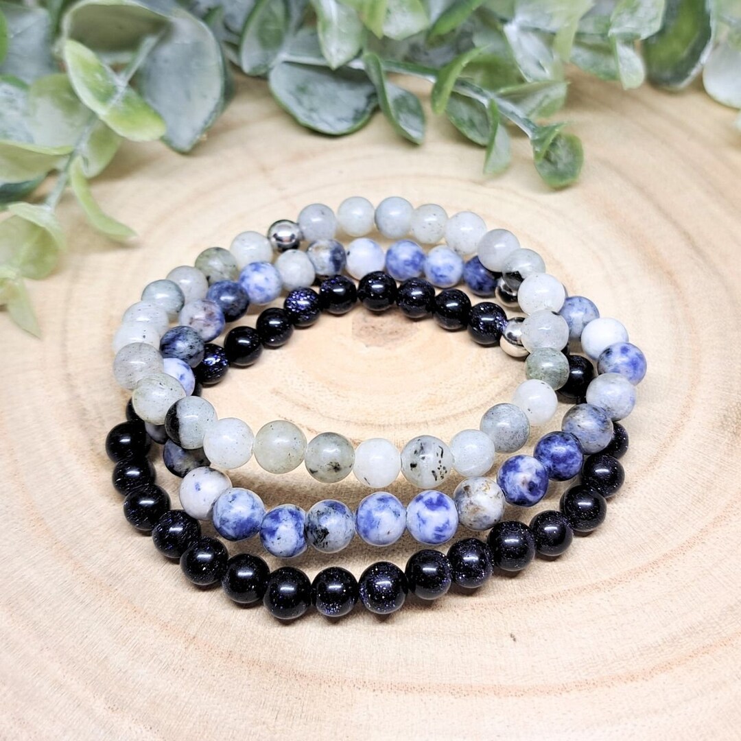 SCORPIO Zodiac Bracelets, Crystals for Scorpio, Birthstone Jewelry Set ...