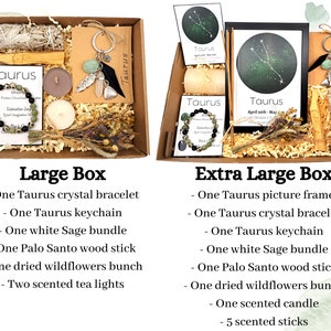 Taurus Gift Box Taurus Birthday Gift Taurus Gift Set for - Etsy
