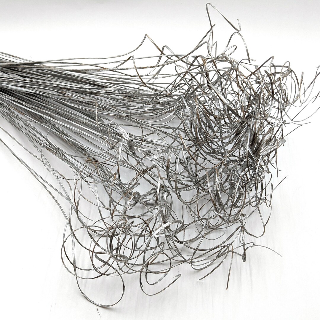 Silver Curly Ting Ting Silver Decoration Silver Centerpiece - Etsy