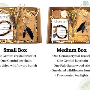 Gemini Gift Box Gemini Crystal Gift Gemini Birthday Box - Etsy