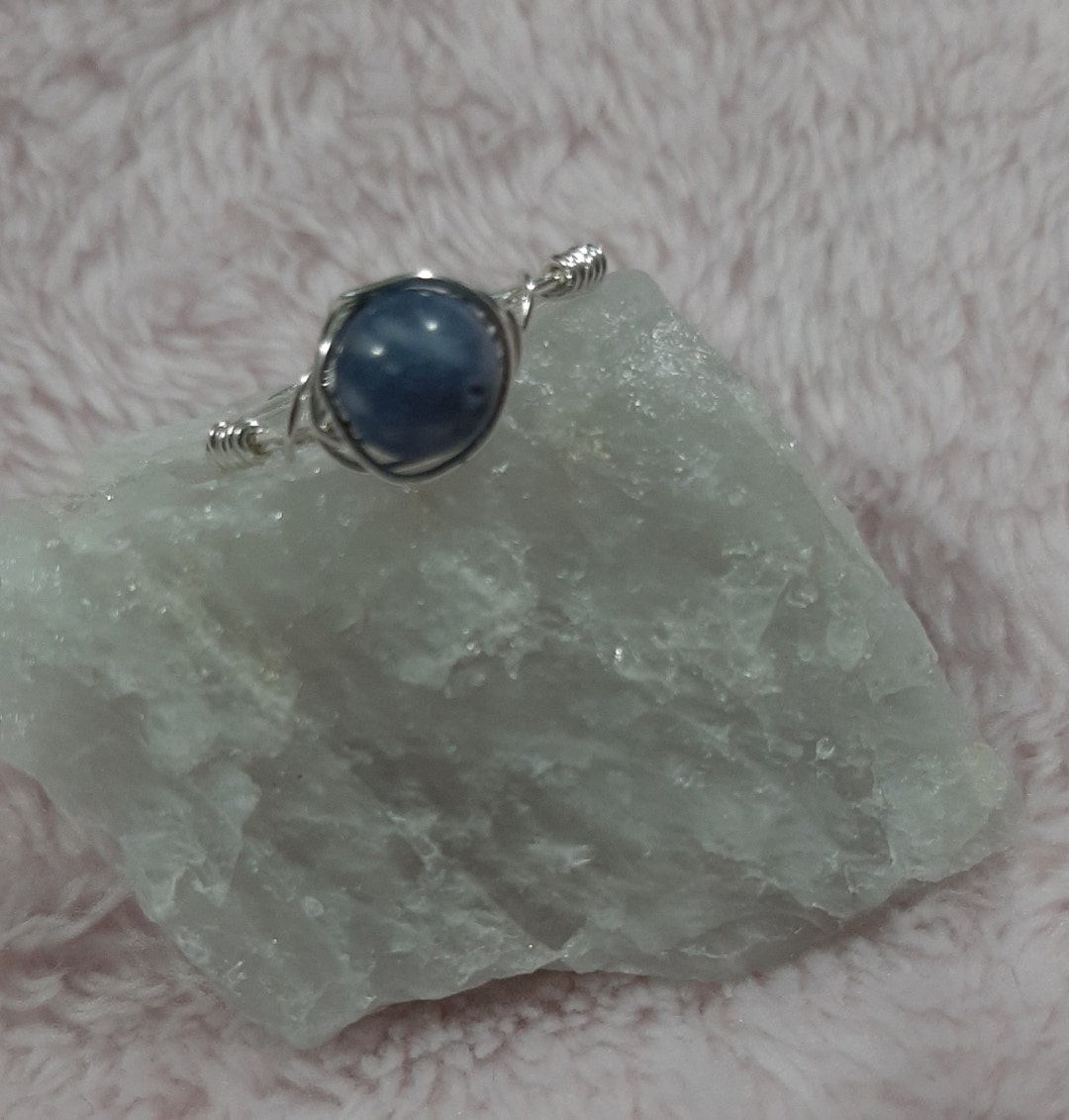 Blue Coral Ring - Etsy