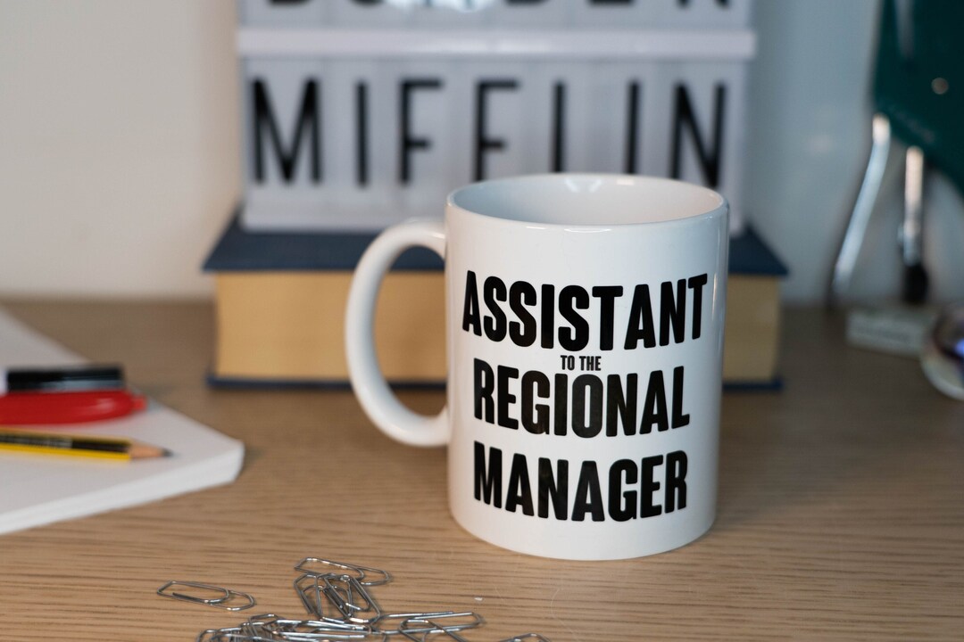 The Office Mug assistant to the REGIONAL Manager Dunder Mifflin Mug - Etsy