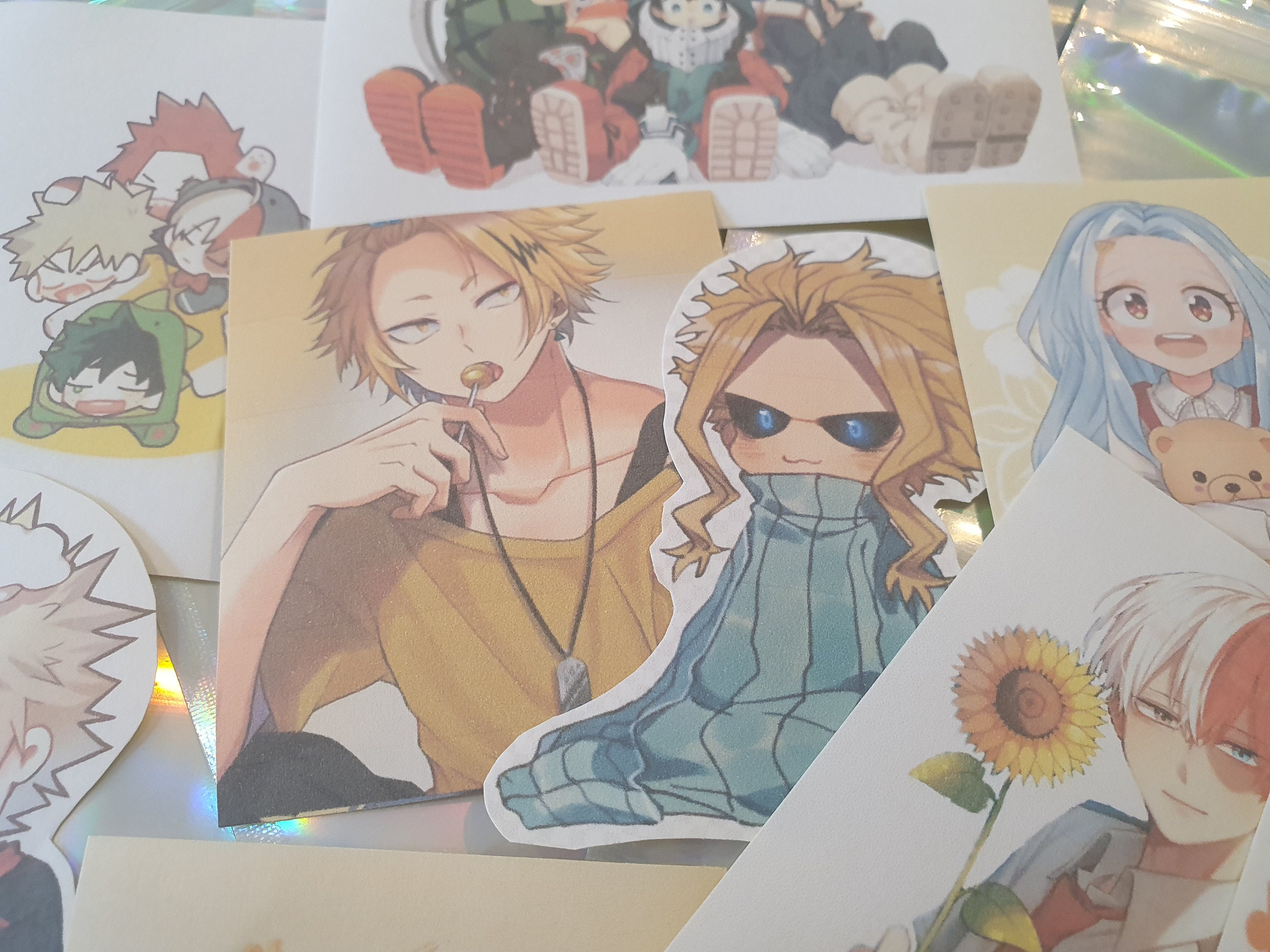 Anime Hero Academia Stickers - Etsy