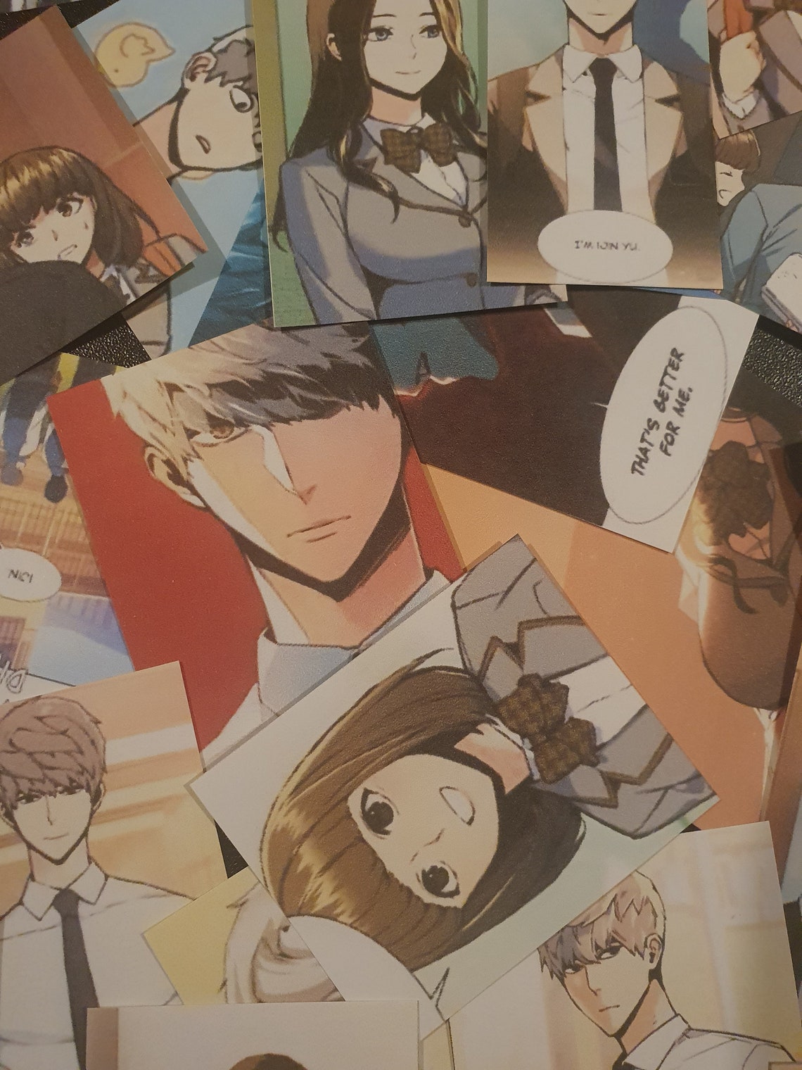 Teenage Mercenary Webtoon Sticker Pack - Etsy