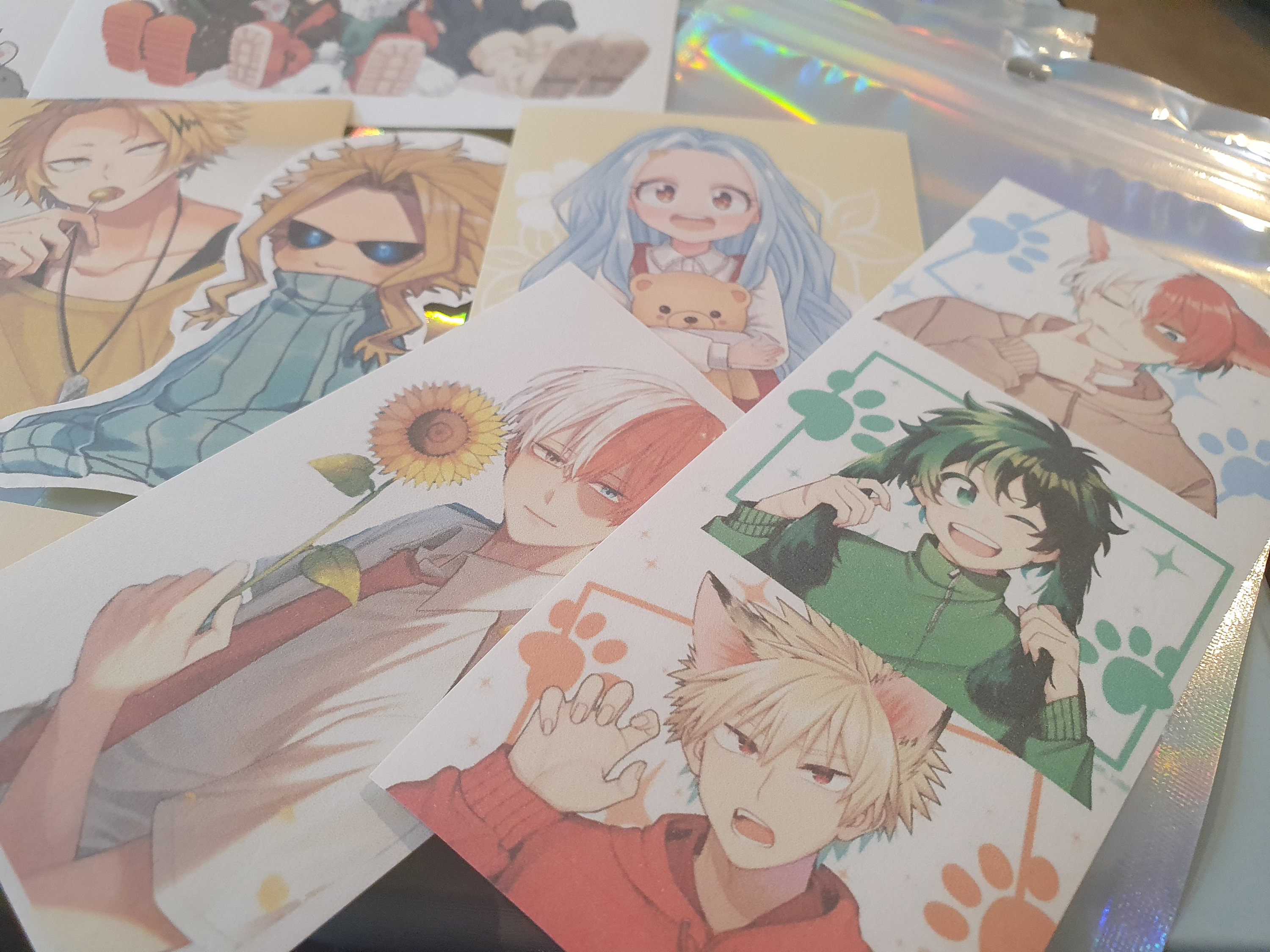 Anime Hero Academia Stickers - Etsy