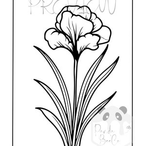 Amidst the Flowers Coloring Pages - Different Types of Flowers Coloring ...