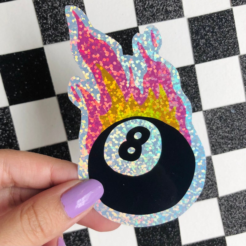 8 Ball Decal - Etsy