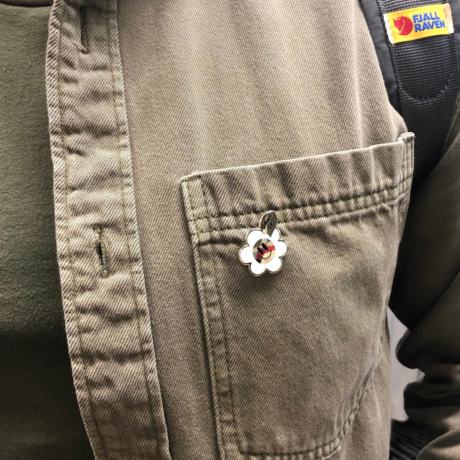 Dang It Daisy Hard Enamel Pin - Daisy Enamel Pin - Flower Enamel Pin ...
