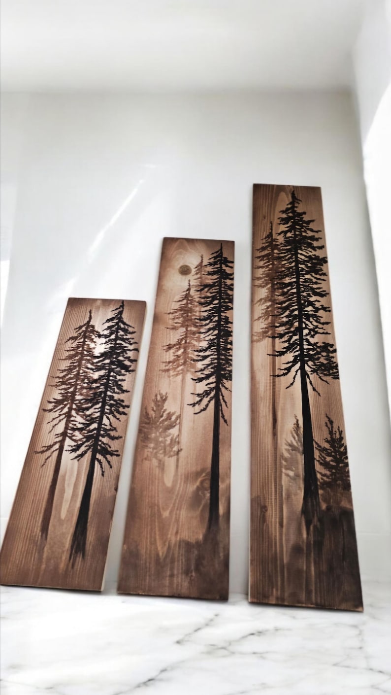 Handmade Wooden Tree Wall Art – Custom Made to Order - Etsy