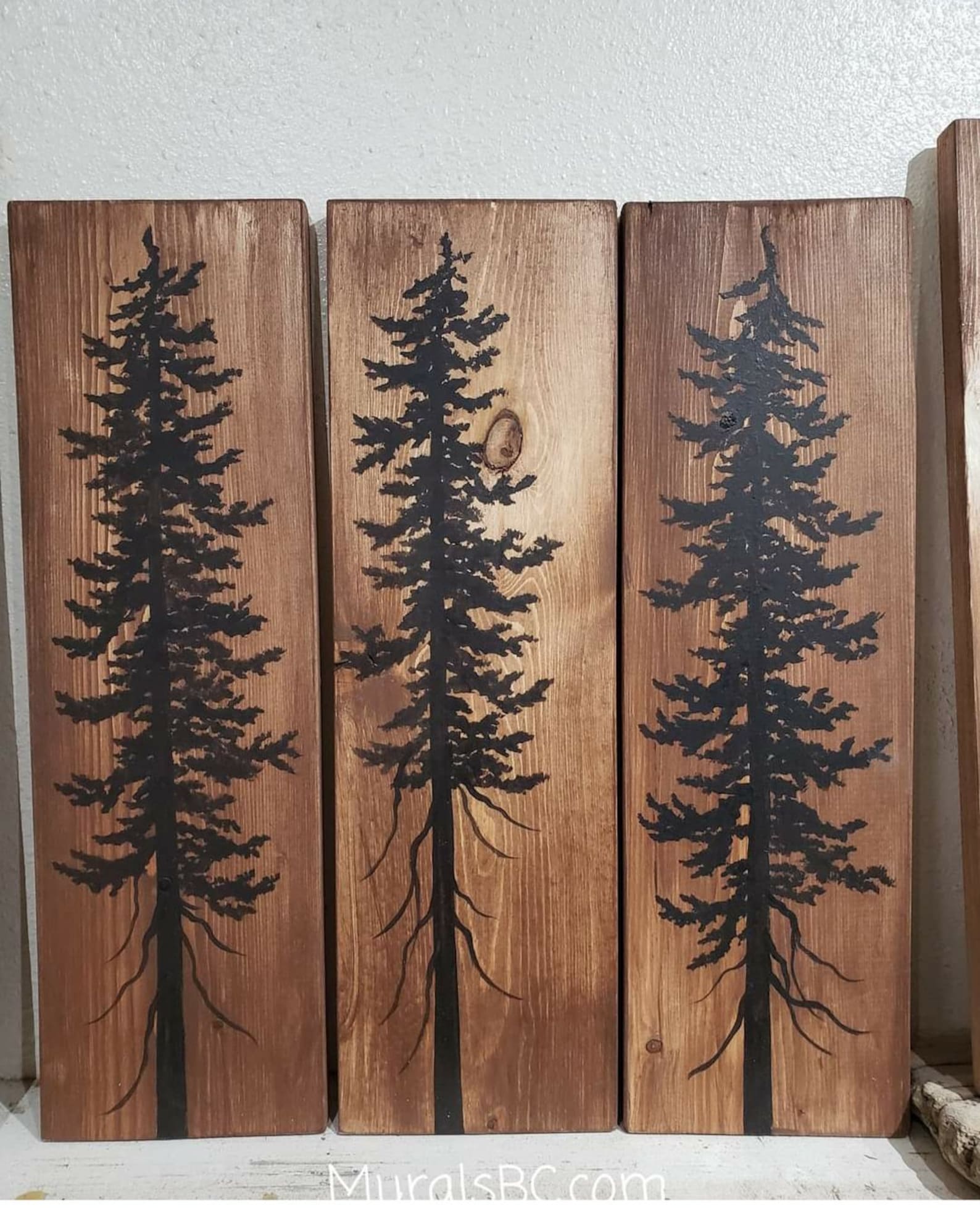 Wood Wall Art Gift Decor Set of 3 custom Made to Order - Etsy Canada
