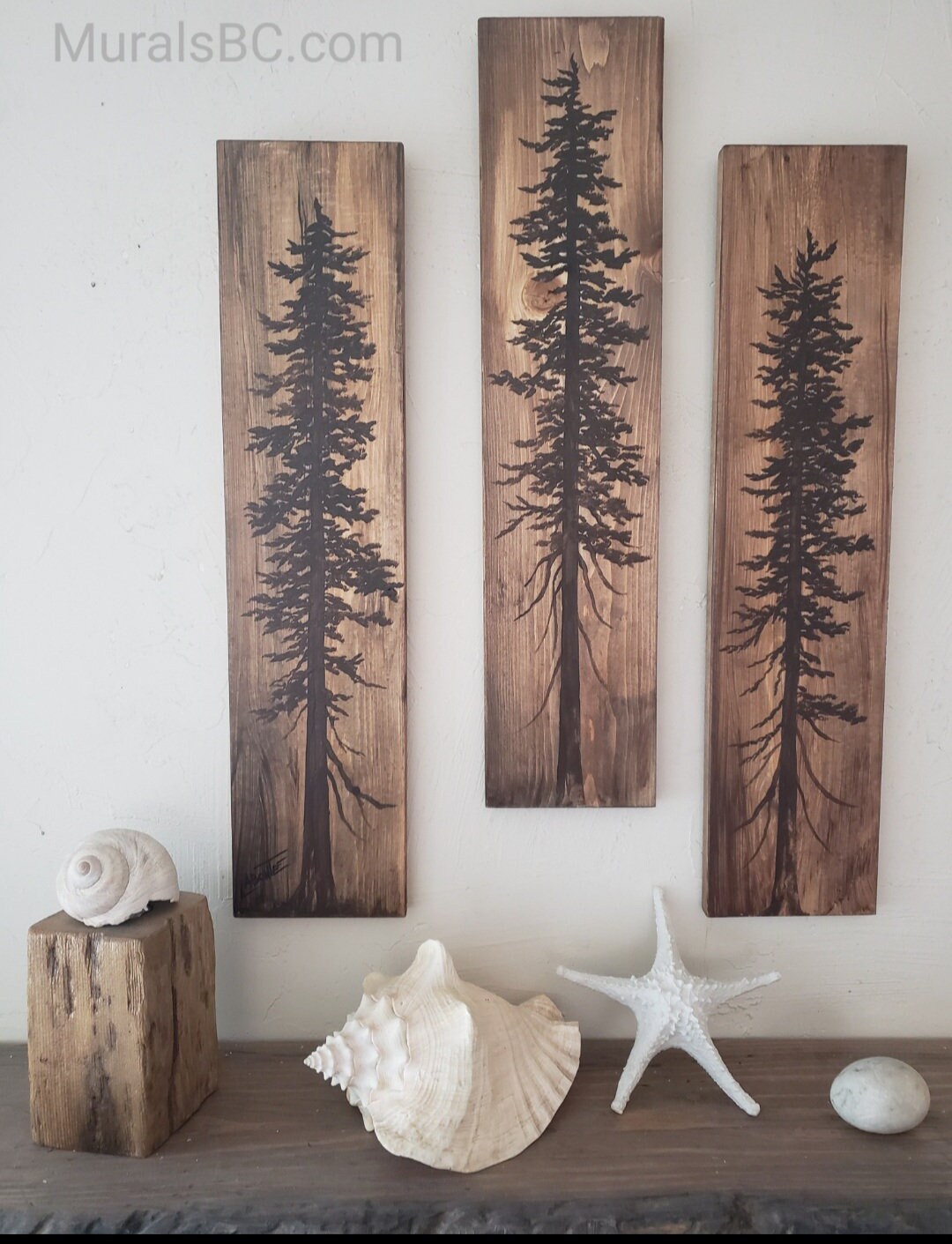 Wood Wall Art Gift Decor Set of 3 custom Made to Order - Etsy Canada